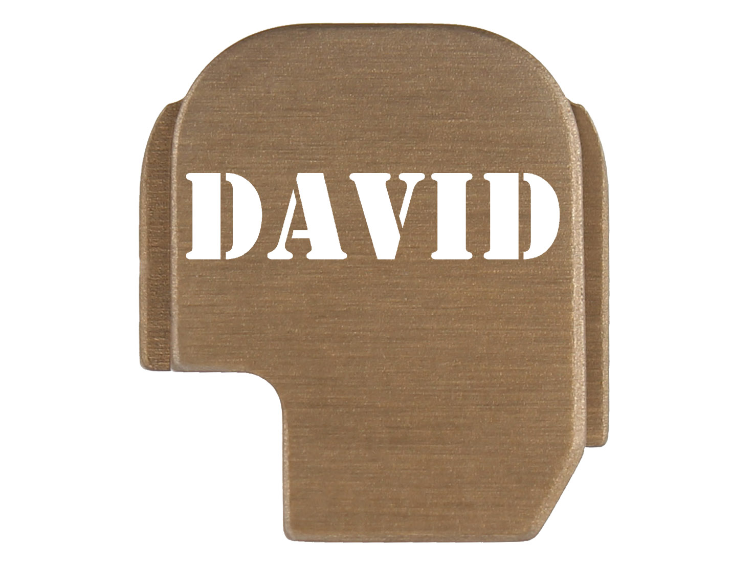 for Sig Sauer P365 9mm Rear Slide Cover Back Plate Hardcoat FDE ...